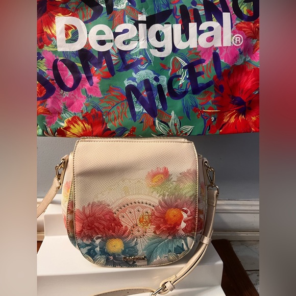 Desigual | Bags | Nwot Desigual Purse With 2 Options For The Front ...
